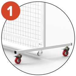 Portable fencing - Sports fields divider