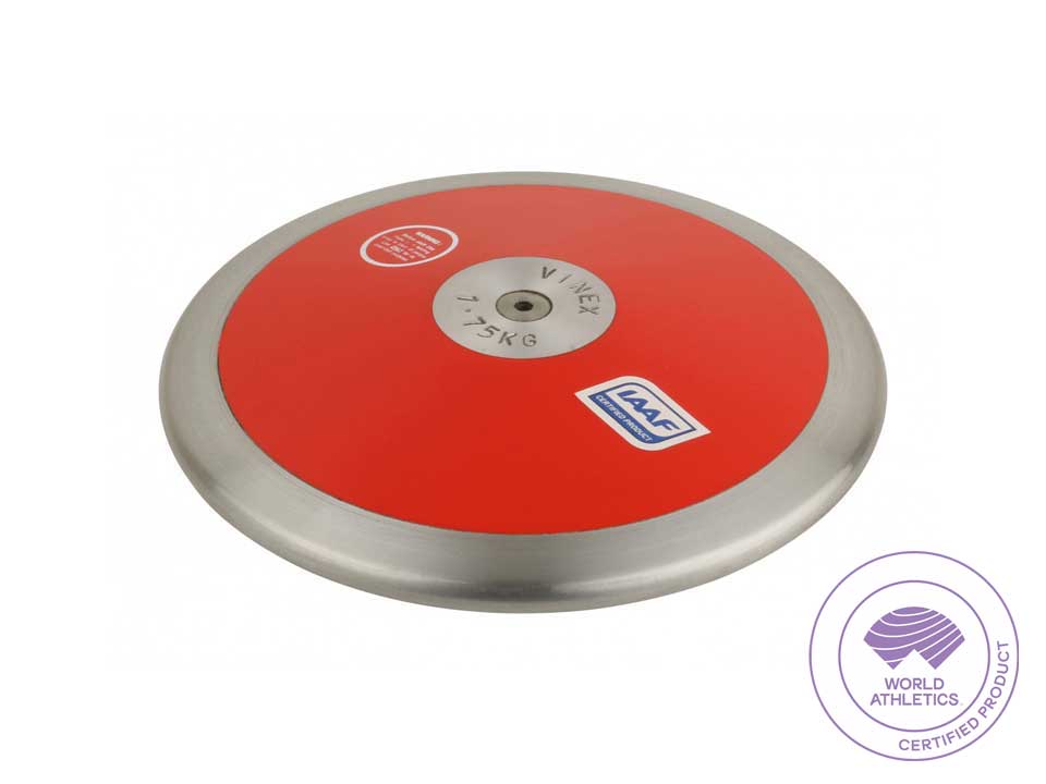 Competition discus 75% rim weight 1.75kg