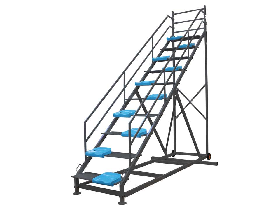 Umpire stand with standard 6 seats