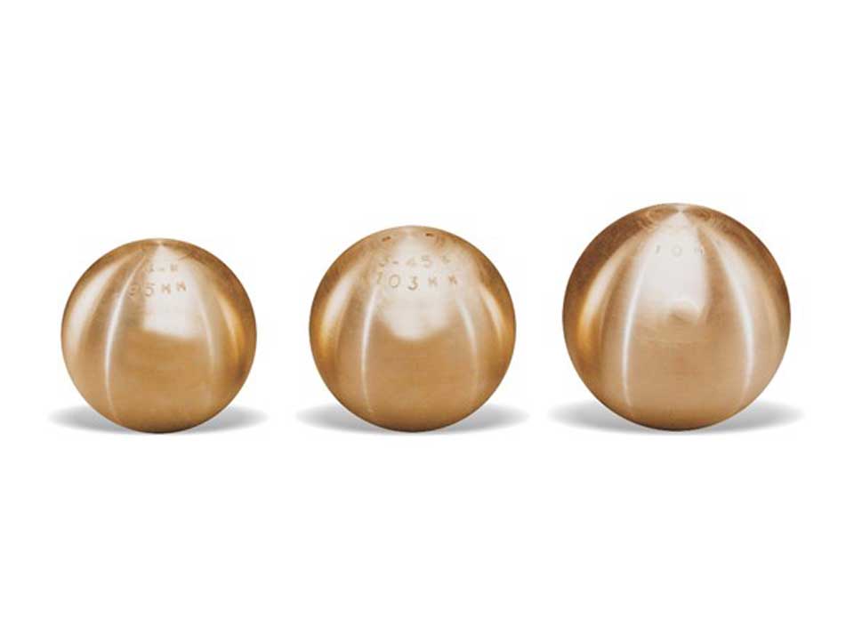 Brass shell with lead filling competition shot put 5.45kg, D103mm