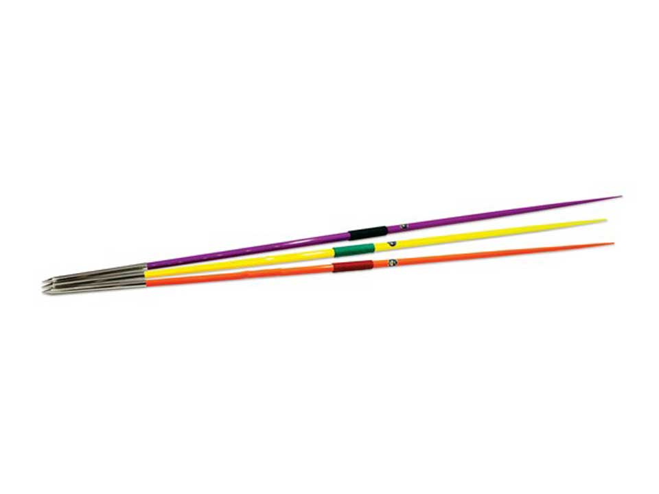 Competition javelin with stainless steel head 0.6kg