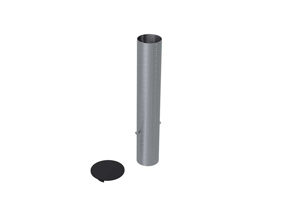 Sodex Sport - Junior socketed football goal in Ø80 galvanised steel ...