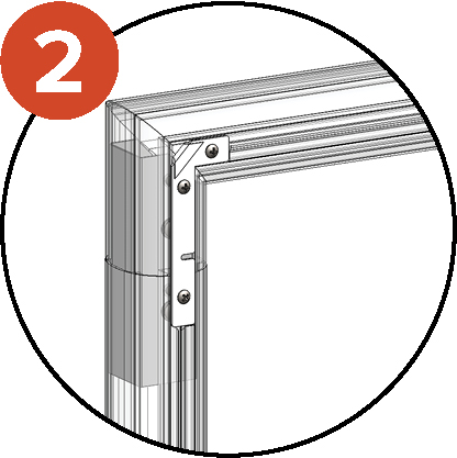 Socketed Elliptical Football Goal - Hookless Designed