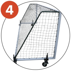 Football goal | Integrated 360° wheel kit | Sodex Sport
