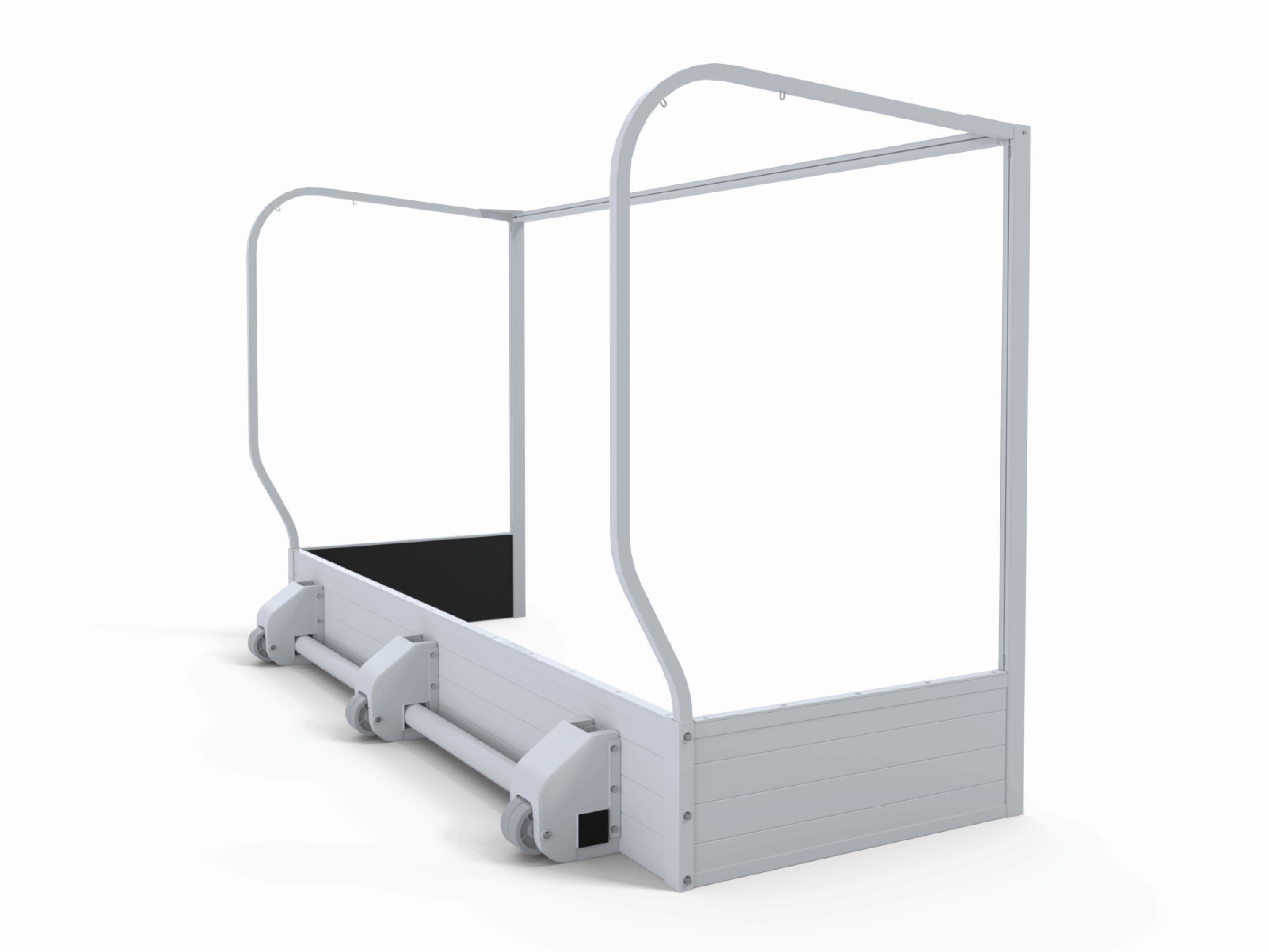 Mobile field hockey goal FIH-certified class 1