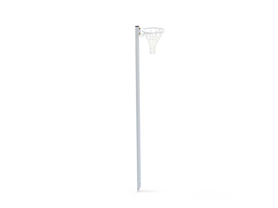 Netball competition socketed post, 1 playing height