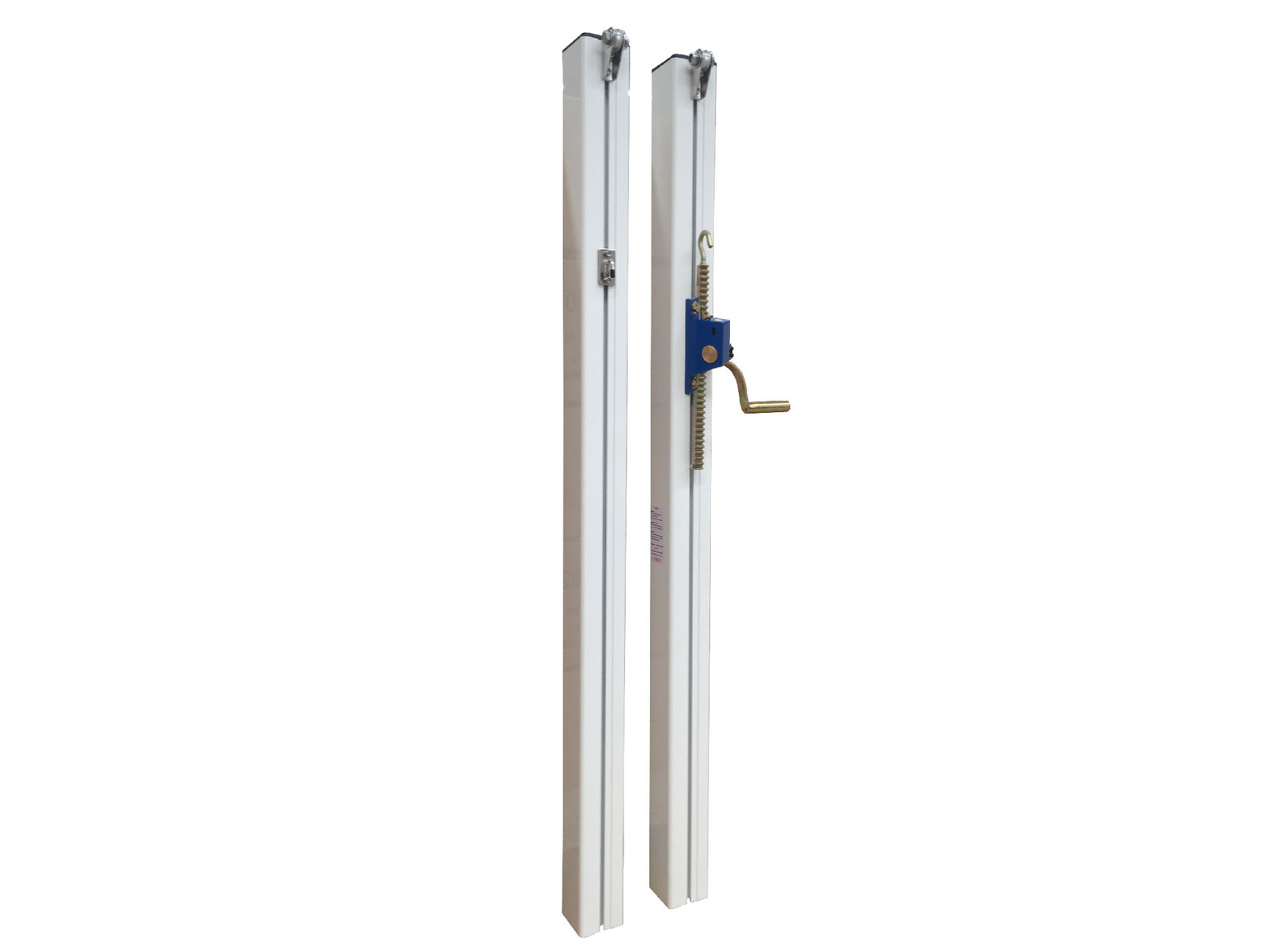 Sodex Sport - Socketed tennis posts in 80 x 80mm aluminium with ...