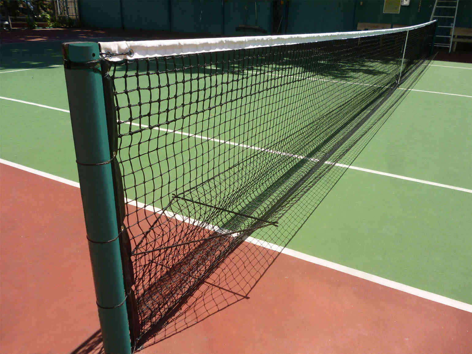 Sodex Sport - Tennis net braided Ø3.0mm, 45mm single mesh with top mesh ...