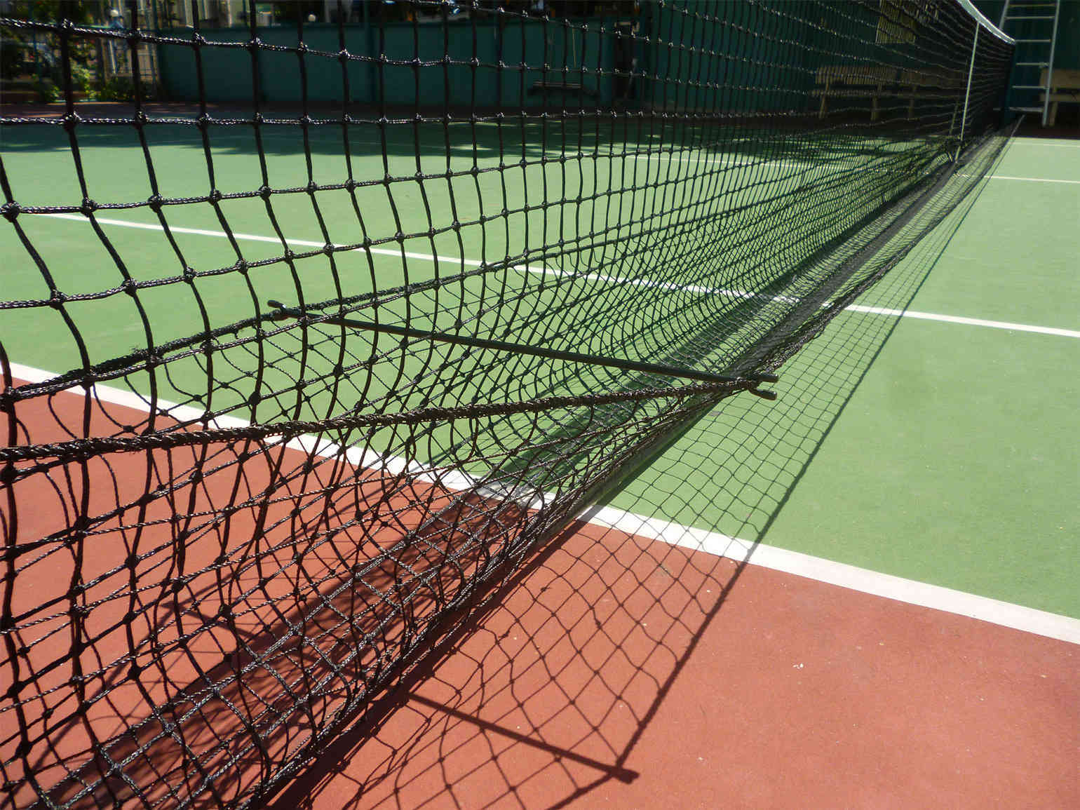 Sodex Sport - Tennis net braided Ø3.0mm, 45mm single mesh with top mesh ...
