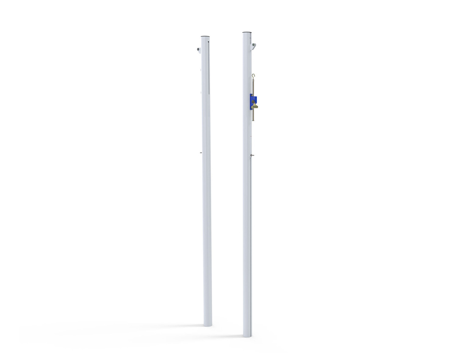 Sodex Sport - Competition socketed volleyball post in aluminium ...